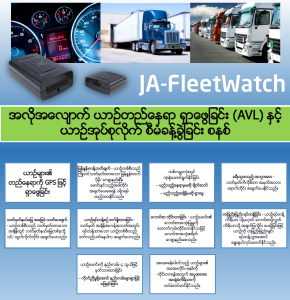 GPS Tracking in Myanmar