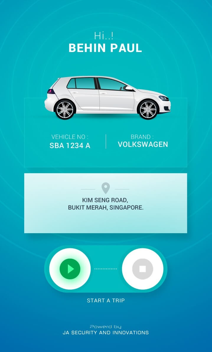 GPS Tracker Mobile App Driver Tracking App Singapore